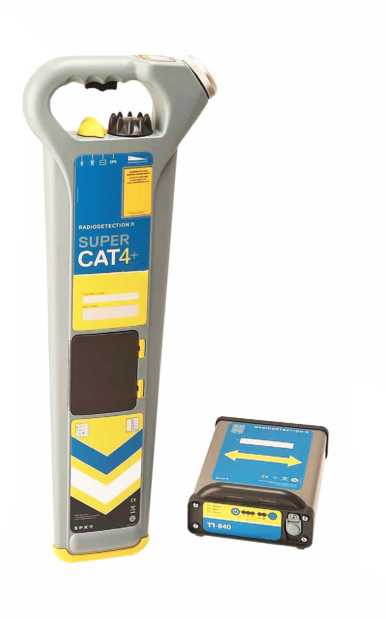 Radiodetection SuperCAT4+ Underground Cable & Pipe Locator Kit ...