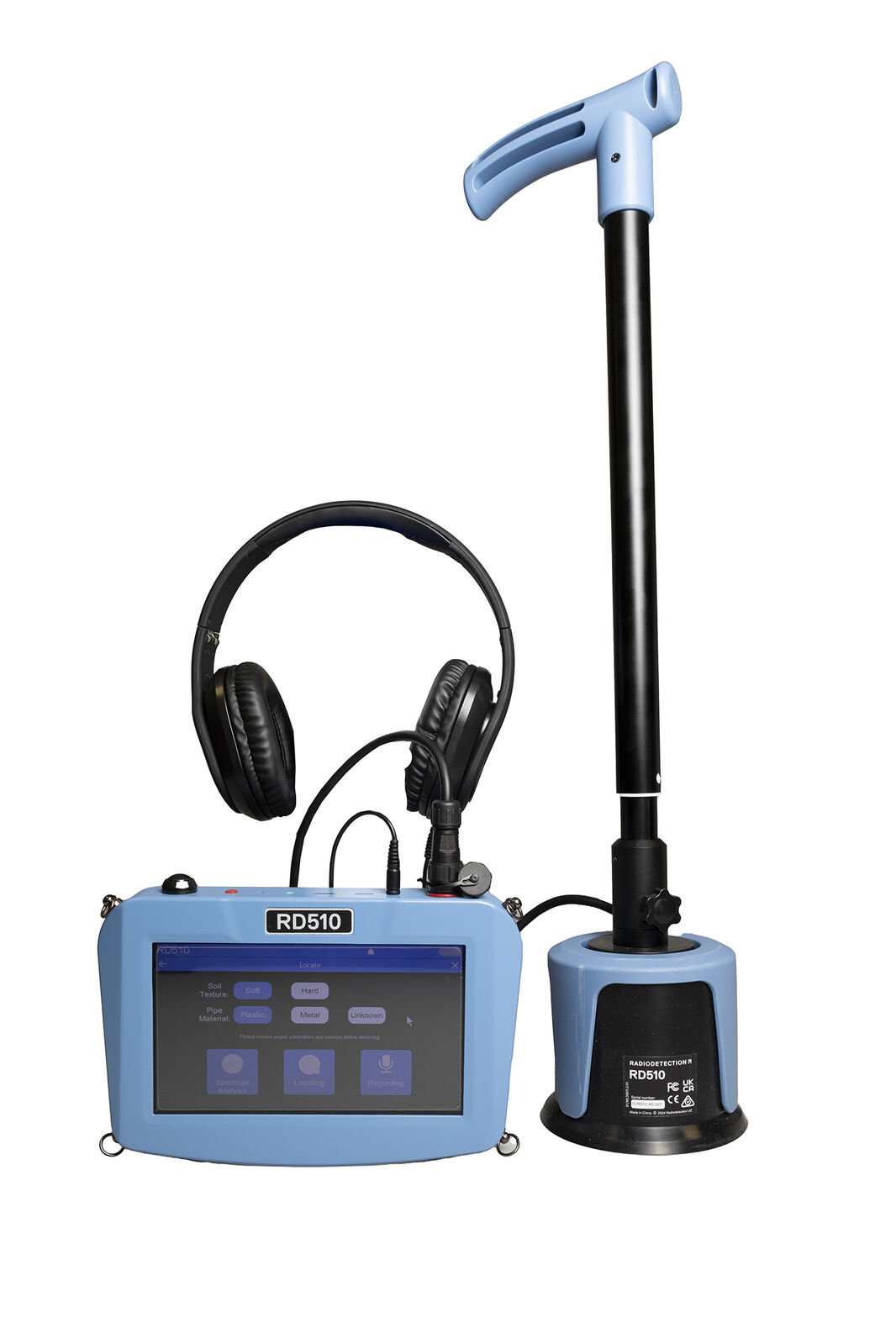 Radiodetection RD510 Ultrasound Water Leak Detector & Plastic Pipe ...