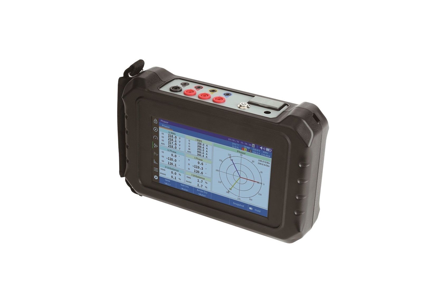 Tekon 570 Compact Touch Screen Power Quality Analyser | Testrix Systems ...